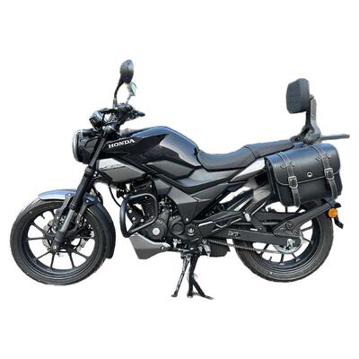 适用于25款本田CB190TR保险杠防摔杠竞技杠尾架折叠靠背改装配件