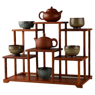 黄花梨实木手工制作博古架