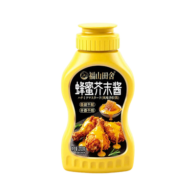 福山田舍蜂蜜芥末酱果蔬沙拉酱