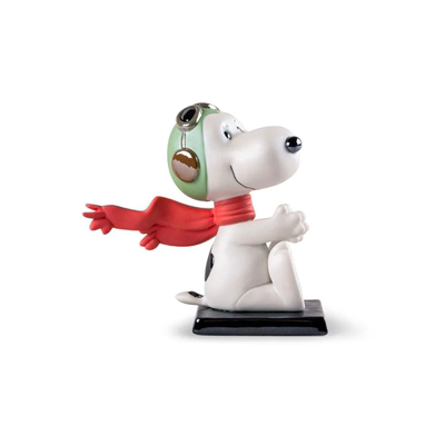 Lladro雅致飞行员史努比礼物