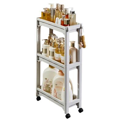 18cm宽40cm长夹缝置物架沥水带轮