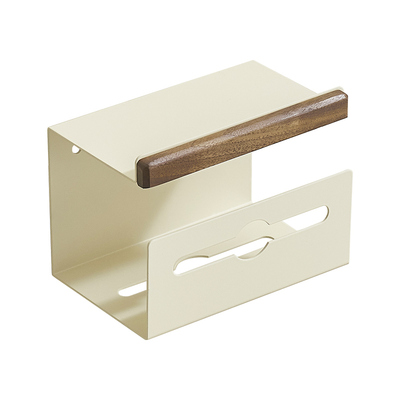 美拉德胡桃木纸巾架卫生间厕纸盒