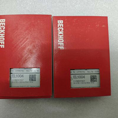 溢价-倍福 EL1004 4路数字输入 24V DC 德国