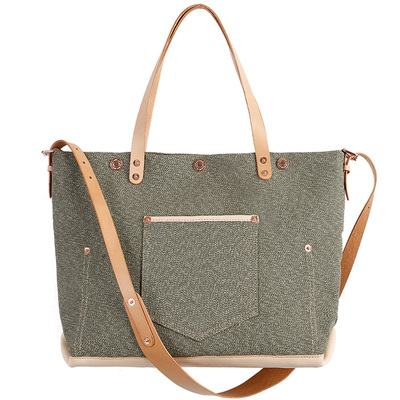 匠线重磅斜挎日系休闲风托特包