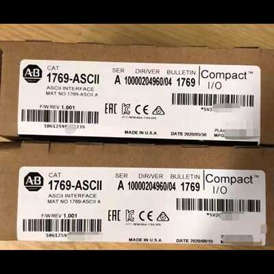 议价1769-ASCII  AB罗克韦尔PLC  顺丰包邮  质保一年