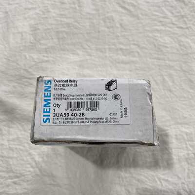 议价西门子热过载继电器3UA5940-2B接触器保护器电动机保护器