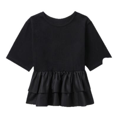 RAYBEAMS宽松短袖上衣时尚气质