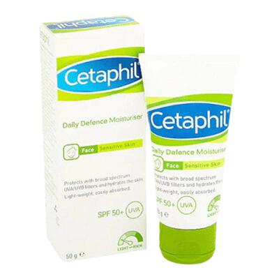 欧洲直邮Cetaphil丝塔芙润肤防晒霜SPF50滋润保湿皮肤补水正品