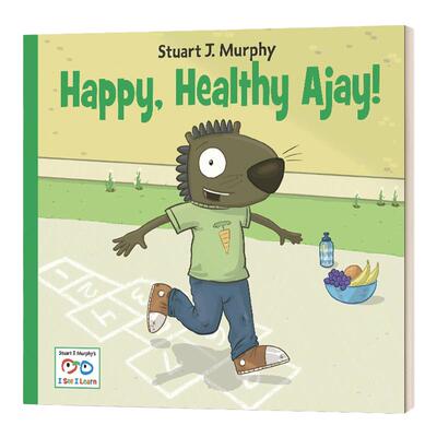 Happy, Healthy Ajay! (I See I Learn) 快乐,身体健康的阿贾伊快乐,身体健康 儿童认知启蒙绘本 Stuart J Murphy儿童绘本