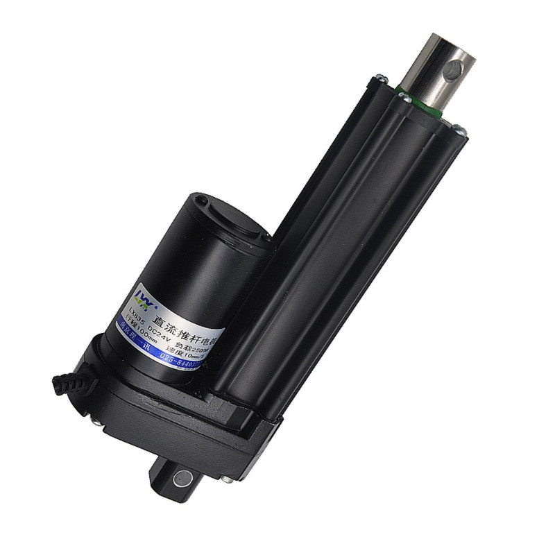 LX835电动推杆3500N微型工业推杆直流推杆电机直线电动伸缩推拉杆_虎窝淘