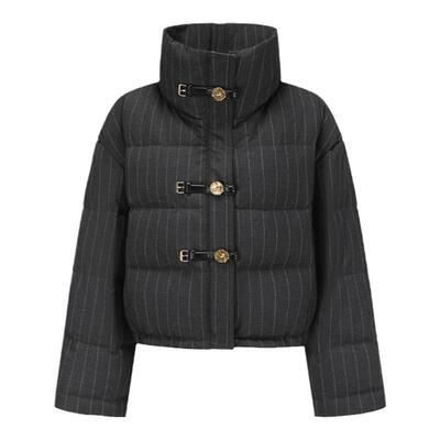 羽绒服短外套deepmoss时尚立领