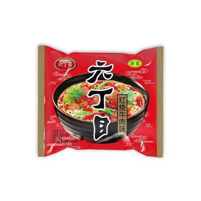 六丁目方便面麻辣味52g怀旧零食