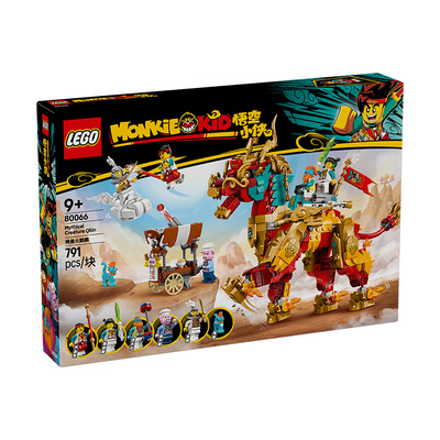 【自营】LEGO乐高悟空小侠系列80066神兽火麒麟儿童积木玩具