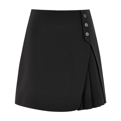 秋水伊人短裙A字裙半身裙