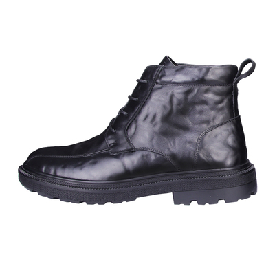 男士皮靴真皮马丁靴加绒保暖
