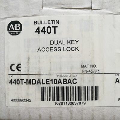 议价进口AB罗克韦尔开关 440T-MDALE10ABAC 现货拍前 询价