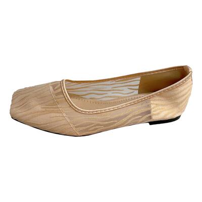 网红网纱单鞋女平底平跟凉鞋