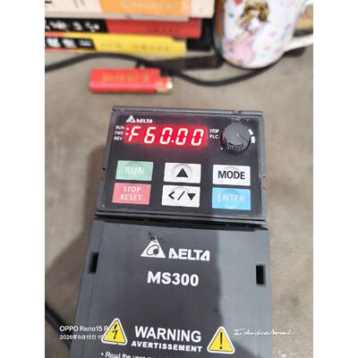 议价拆机台达MS300变频器 VFD2A7MS43ANSAA，0