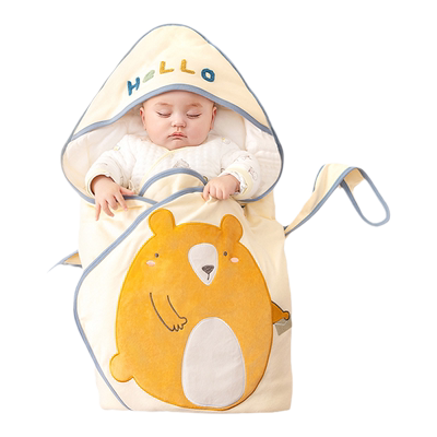 【恒温舒睡】贝肽斯婴儿纯棉抱被