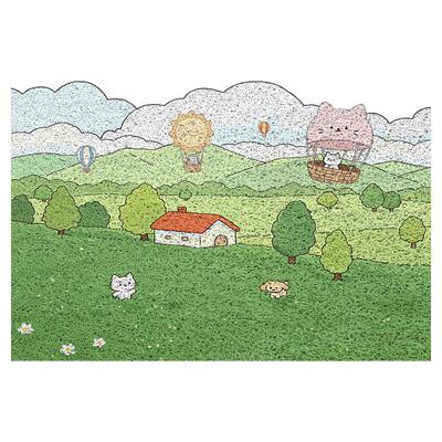 新款高级丝圈玄关脚垫入户门地垫