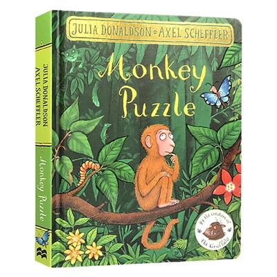 小猴子找妈妈启蒙绘本英文原版