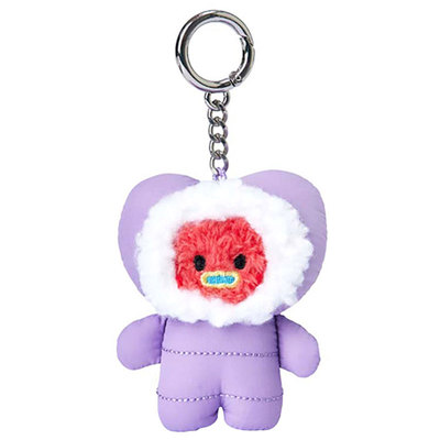 BT21羽绒服公仔钥匙扣挂件