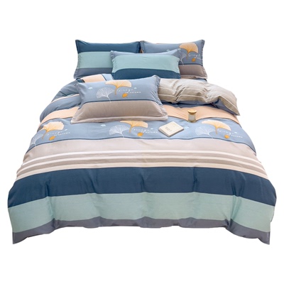 高支高密100纯棉被套单件