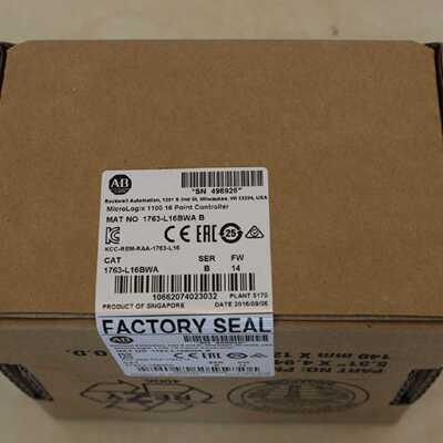 议价罗克韦尔MicroLogix1100CPU 1763-L16AWA AB全新 1763L16AWA