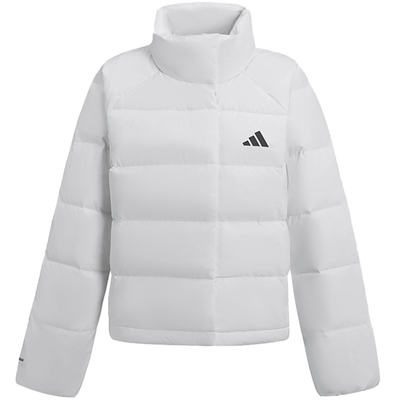 劲浪adidas阿迪达斯女子冬季新款短款保暖羽白色绒服外套KH3977