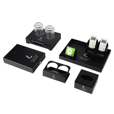 亚克力酒店客房收纳盒印字牙具盒