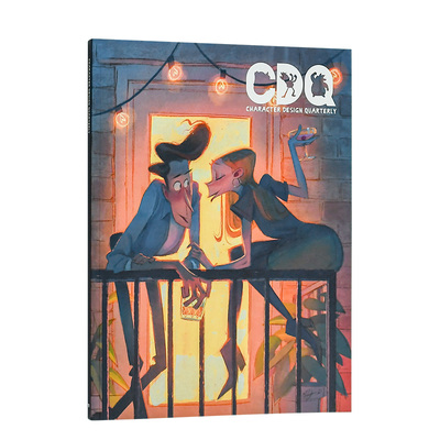 【现货】CDQ角色设计季刊18 Character Design Quarterly 18 英文原版绘画插画游戏动漫3D建模进口画册书籍