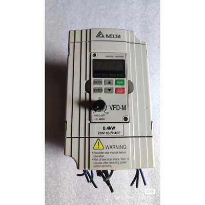 议价台达变频器VFD004M21A0.4KW拆机包好实维修