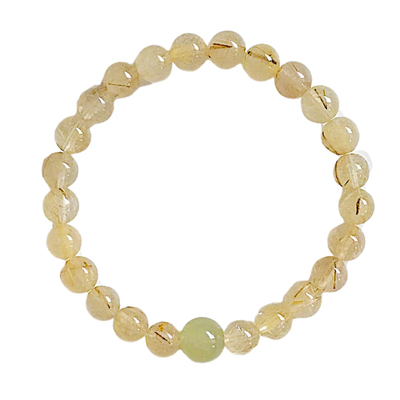 招好运和田玉原创温柔气质手串