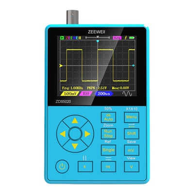 ZEEWEII ZDS5020手持式数字示波器高性价比20M带宽便携多功能自动