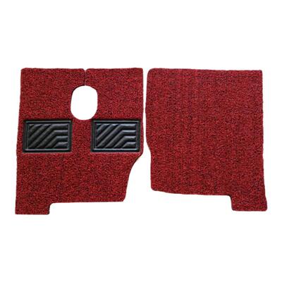 货车德龙x3000脚垫丝圈防尘防沙