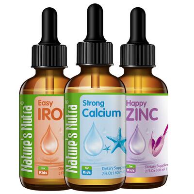 莱思纽卡铁钙瓶装组合口服搭档锌