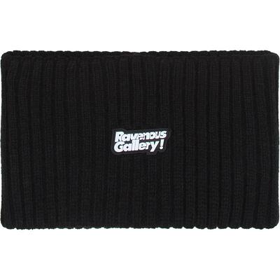 RAVENOUS新款胶章粗线针织运动