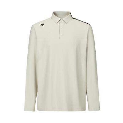 【柔软一体织】DESCENTEGOLF迪桑特高尔夫男士PRO长袖POLO衫 新品