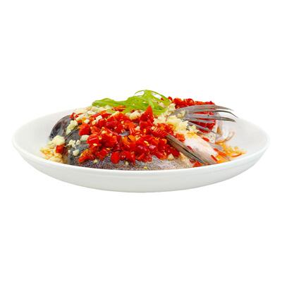 大盘子蒸鱼盘剁椒鱼头专用盘菜盘