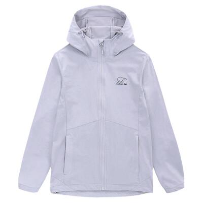 诺思山女春季连帽防泼水弹力夹克