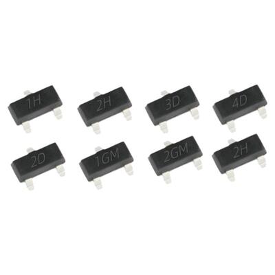 全新MMBTA05/A06/42/A44/A55/A56/A92/A94 贴片三极管1D 2D 3D 4D