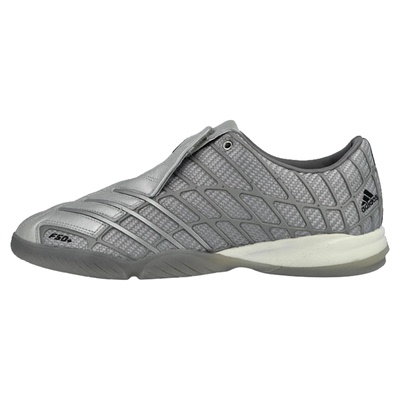 阿迪达斯Adidas F50 SALA 男子银色舒适复古休闲足球鞋 HQ9242