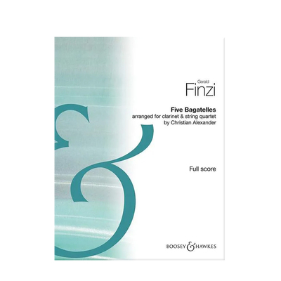 芬齐首小作品单簧管弦乐