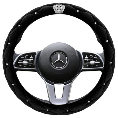 时尚镶钻女神专属方向盘套