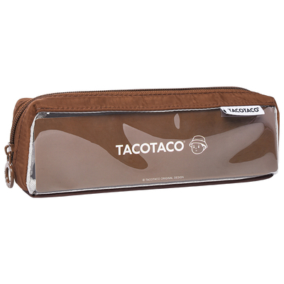 TACOTACO透明三角笔袋防污铅笔盒