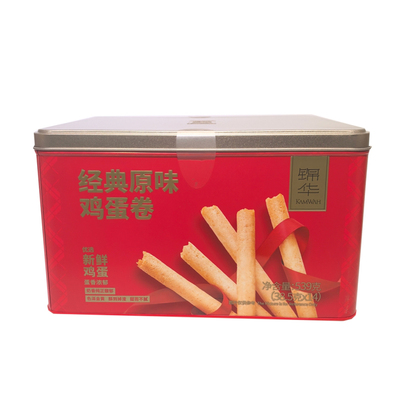 锦华黄油奶油桃酥礼盒装无水黄油