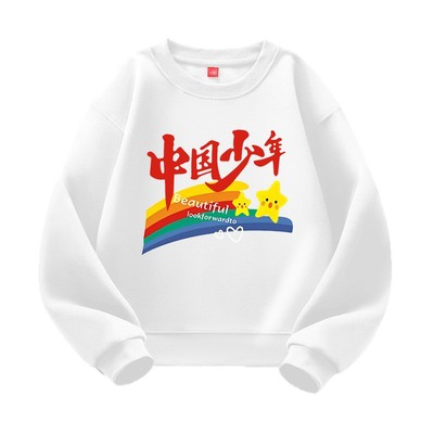 女童红色卫衣男童本命年衣服