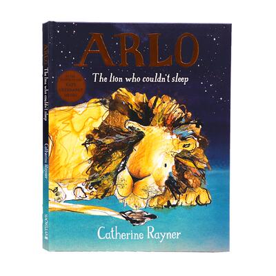 失眠的狮子阿洛英文原版绘本