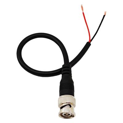 10条BNC接头免焊接纯铜跳线Q9插头监控同轴信号视频线公母带尾线