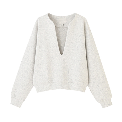 COMMMON VALUE「 禅 Pāra 」禅意廓形卫衣 新中式峡谷领上衣